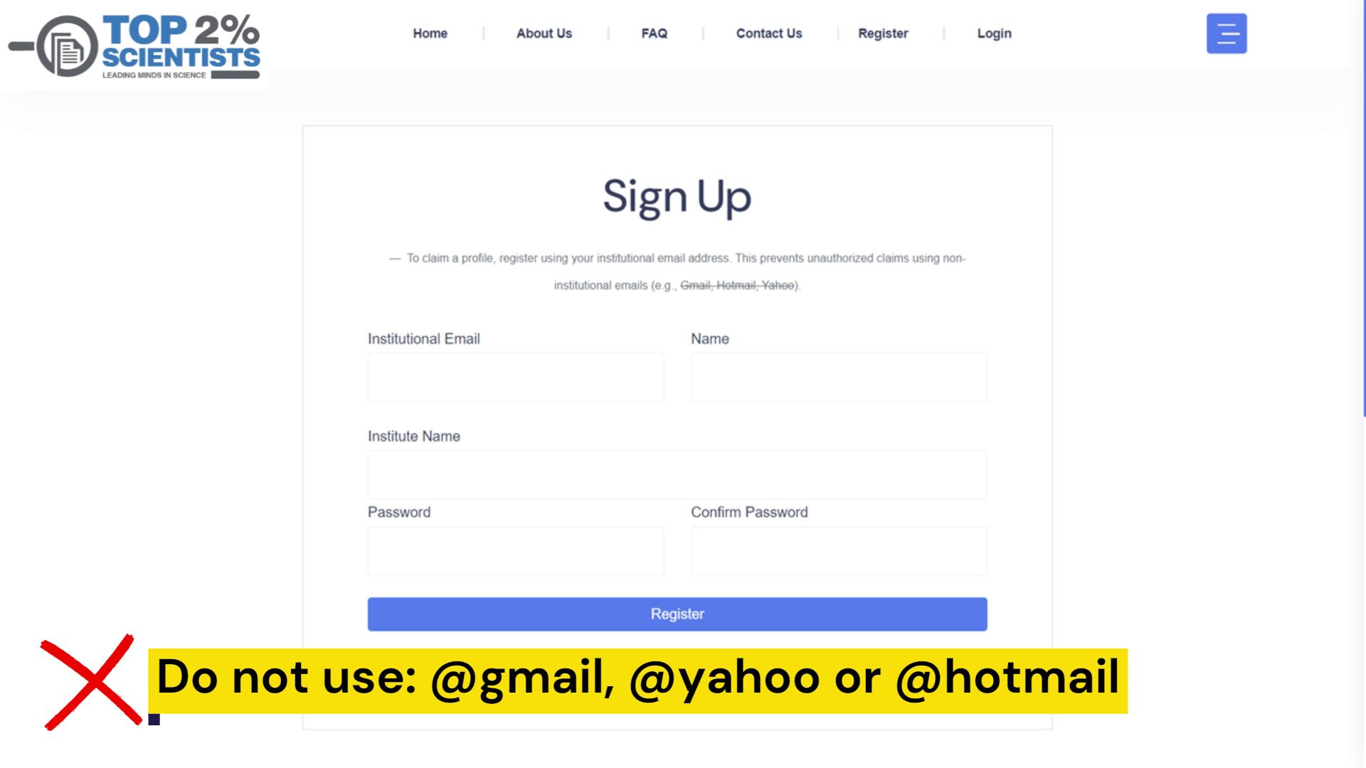 Claim Your Top 2% Scientists Profile (2024) - Top 2% Scientists